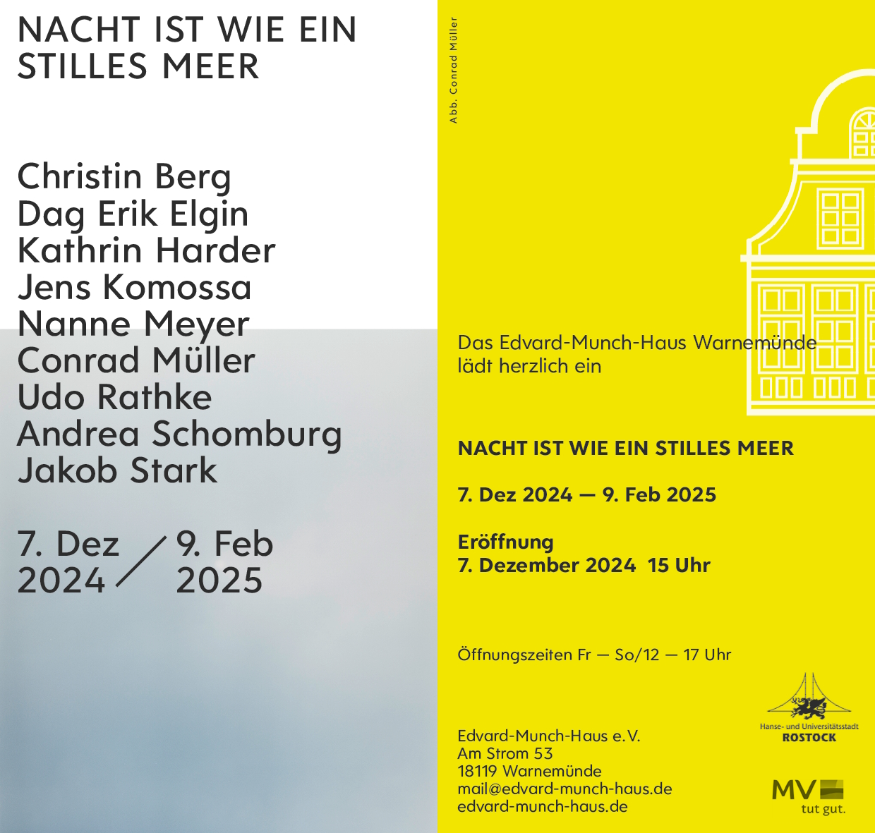 Nacht ist wie ein stilles Meer: Kulturportal MV