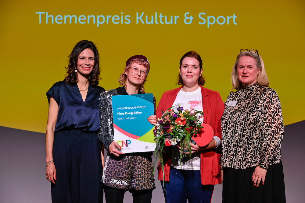 Preis für Ping Pong Salon in Neustrelitz: Kulturportal